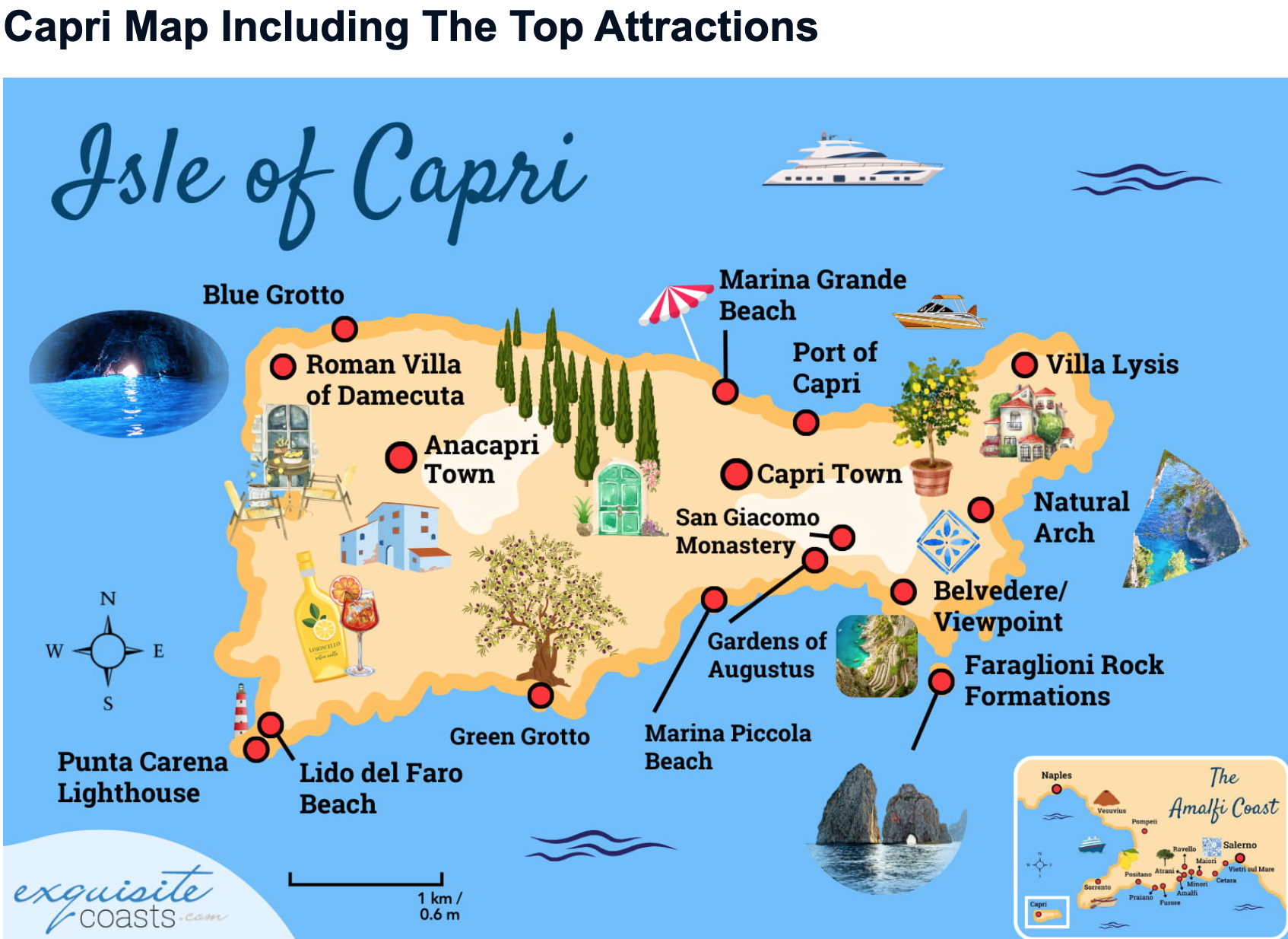 Everything You Need to Know for Planning a Trip to Capri and The Amalfi ...